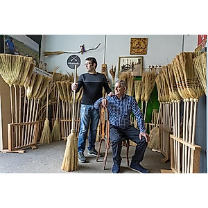 Mendi Corn Broom 43" Fantasy Style