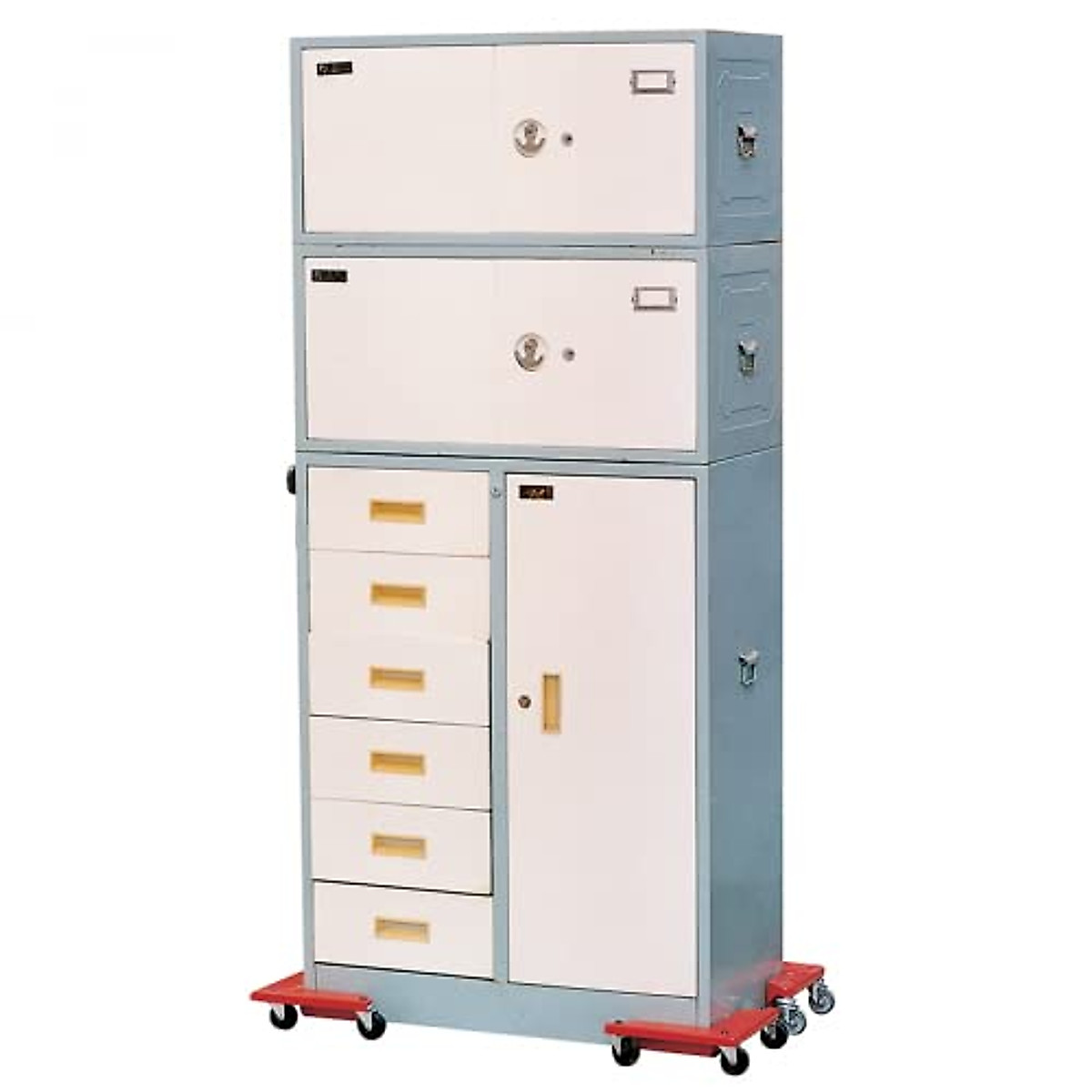 Low Profile Desk Cabinet Corner Mover Dolly Furniture Dollies 3 Wheel Dolly (Set of 4) 1320 lb. Capacity Quiet PU Roller Premium Ball Bearing Industrial Standard