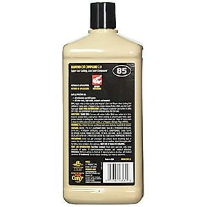 Meguiar's M8532 Mirror Glaze Diamond Cut Compound 2.0, 32 Fluid Ounces, White