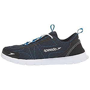 Speedo Mens Hybrid Watercross Water Shoe, Navy/White (8)