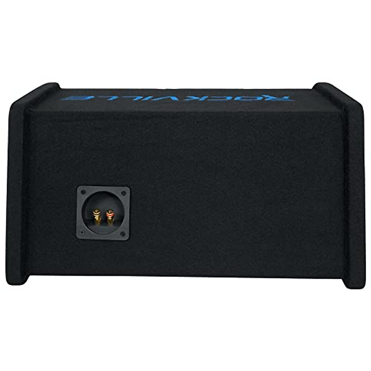 Rockville RV208P Dual 8" 800w Car Audio Subwoofers in Vented Sub Enclosure Box,Black