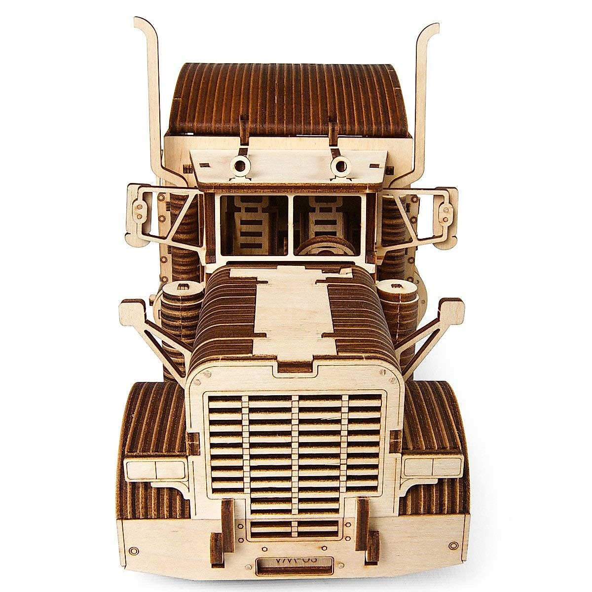 UGEARS Bundle Heavy Boy Truck VM-03 and Trailer for Heavy Boy Truck VM-03 Self-Assembling 3D Wooden Model Models 3-D Wooden Puzzle - Mechanical Heavy Boy Truck VM-03