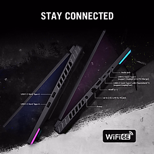 ASUS 2023 ROG Strix G16 Gaming Laptop, 16" FHD 165Hz Display, Intel 14-Core i7-13650HX (Up to 4.9GHz), GeForce RTX 4060, 64GB DDR5 RAM, 1TB SSD, Wi-Fi 6E, Bluetooth, 4 Zone RGB, Windows 11 Home