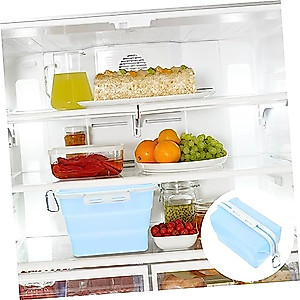 SOESFOUFU Food Compartment Storage Containers Fridge Food Packaging Pouch 1500ml