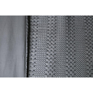 Lxztayuk 128x120 Extra Large King Size Waffle Duvet Cover, Microfiber Duvet Cover 3 Piece Set, King Size Gray Duvet Cover, Bohemian Style Duvet Cover, (128"X120")