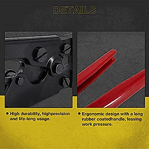 KOTTO Ratchet PEX Crimping Clamp Cinch Tool & Pipe Hose Cutter Meets ASTM 2098 & Stainless Steel Pipe Clamps, Pipe Fitting Tool Kit Sizes 3/8" to 1" - 20 pcs 1/2", 10 pcs 3/4" Clamps With Storage Bag