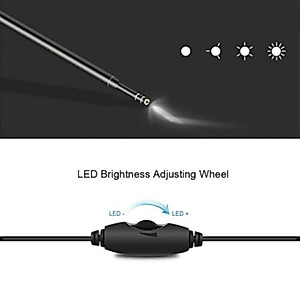 SARGE Visual Otoscope Otoscope Ear Pick USB 3 in 1 Luminous Earpick Painless Ear Wax Cleaning Tool Mini Camera Ear Picking