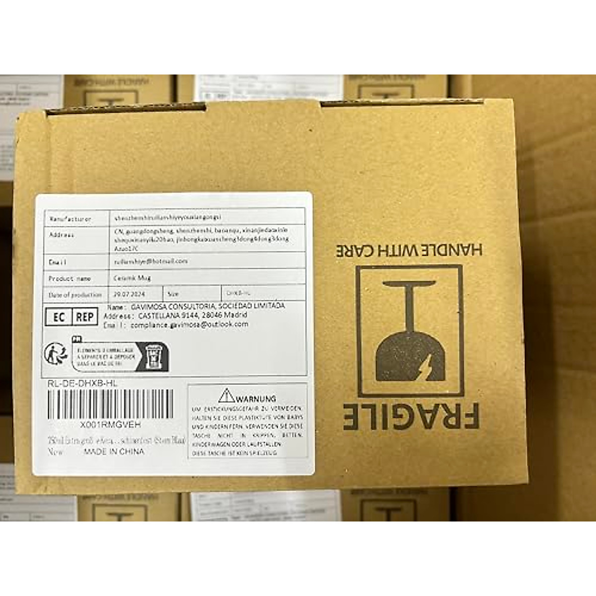 26 Oz Extra Large Ceramic Coffee Mug, Handmade Pottery Oversized Tea Cup for Office and Home, Microwave and Dishwasher Safe, Unique Texture Glaze Jumbo Mugs with Big Handle for Milk Cocoa (Deep Blue)