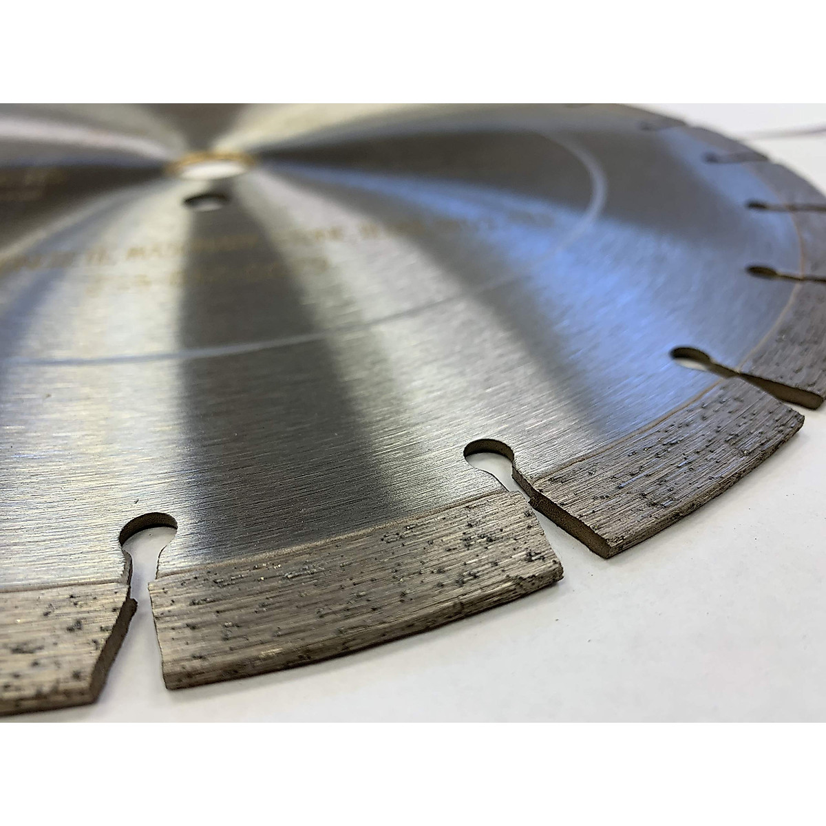 ALSKAR DIAMOND USA ADLSS 12 inch Dry or Wet Cutting General Purpose Segmented High Speed Diamond Saw Blades for Concrete Stone Brick Masonry with Arbor 1"-20mm (12")