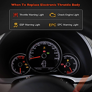 Throttle Body Assembly with IAC TPS | for 2006-2011 Chrysler 300 Sebring Town Country Dodge Avenger Grand Caravan Journey 2.7L 3.5L 4.0L | Replace# 4861691AA, 4861694AA, 04861691AA, 04861694AA