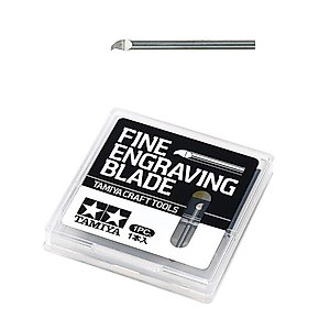 TAMIYA Fine Engraving Blade 0.3mm TAM74137 Knives/Blades