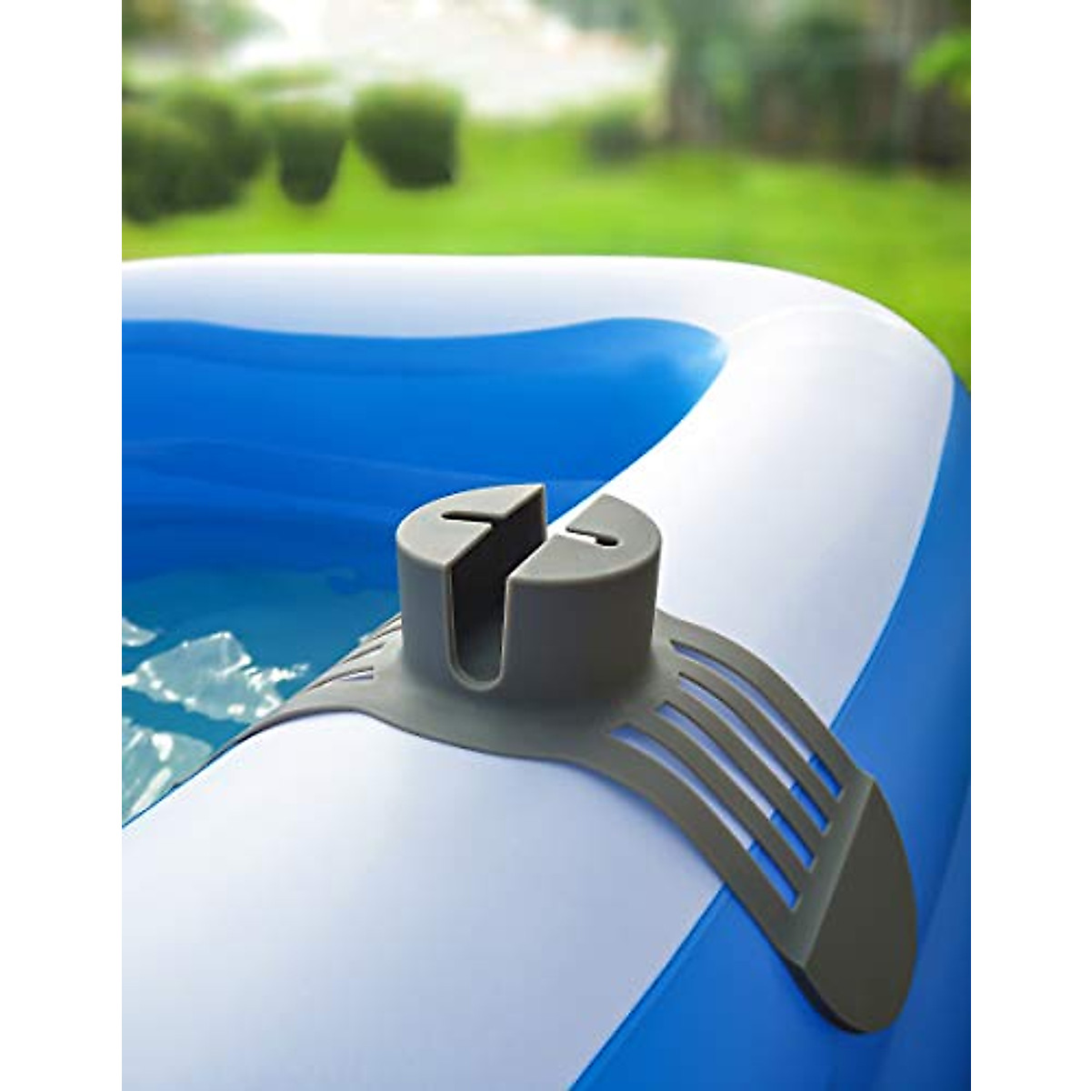 Silicone Anti-Spill Pool Drink Holder - Outdoor Cup Holder for Inflatable Pool, Above Ground Pool, Hot Tub, Jacuzzi - Multifunctional Hot Tub Accessory
