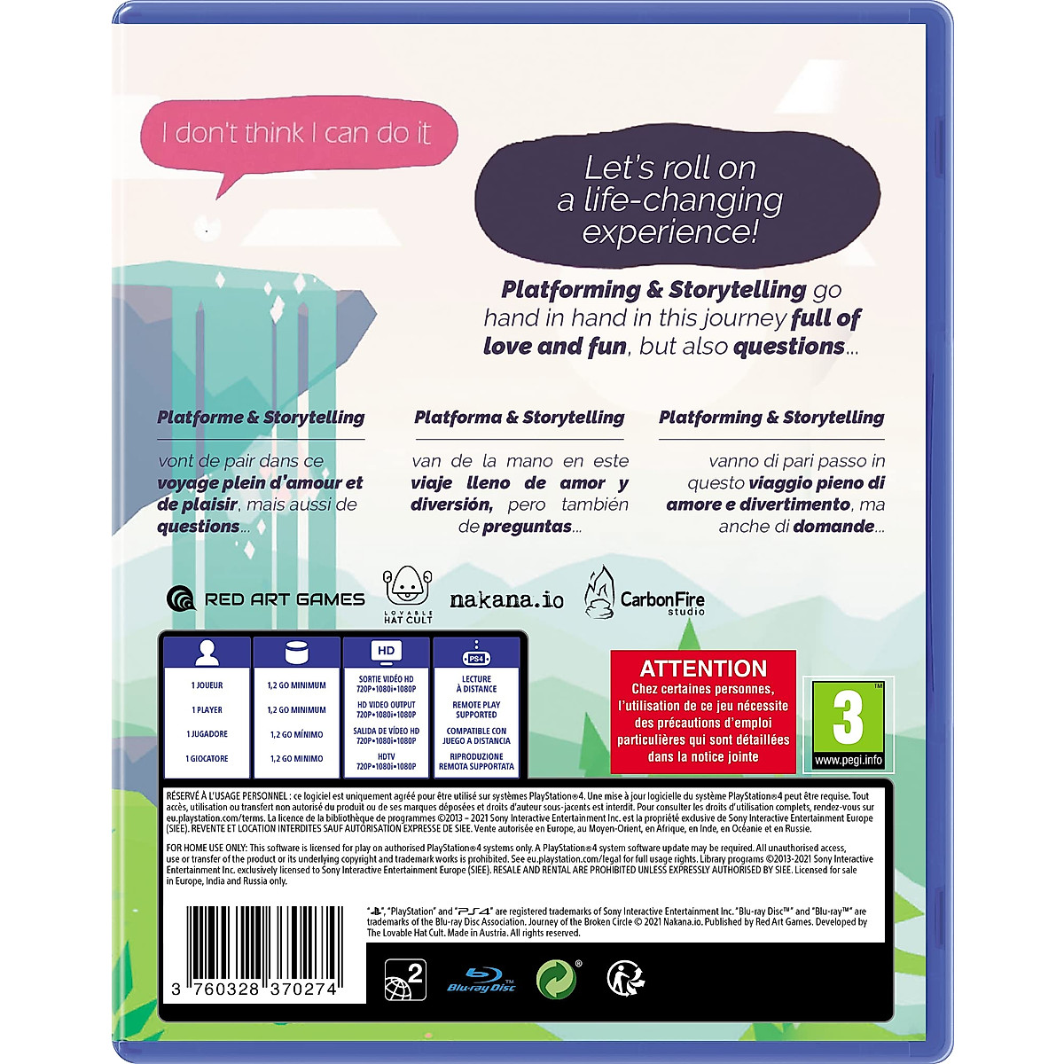 Journey of the Broken Circle - PlayStation 4