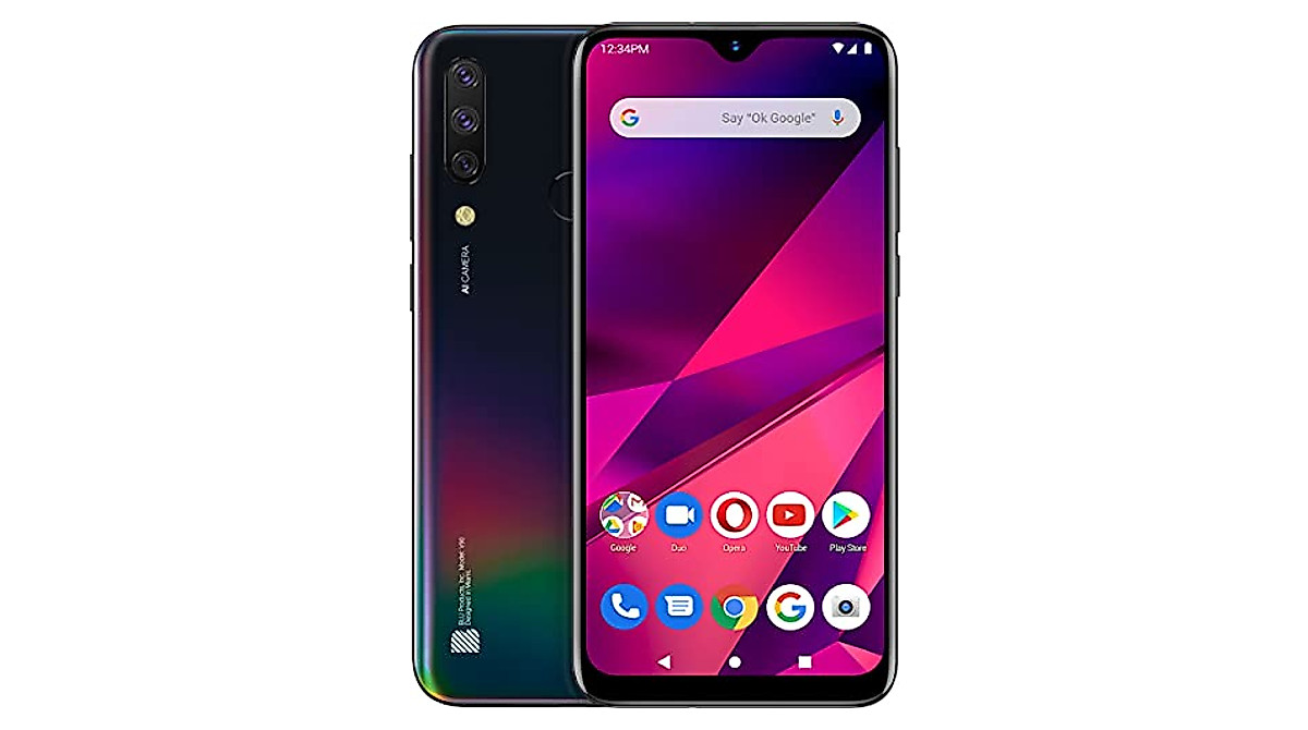 BLU V90 Smartphone with Large HD+ Display & Dual SIM