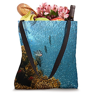 Cool Aquarium Aquarist Saltwater Coral Reef Fish Tote Bag