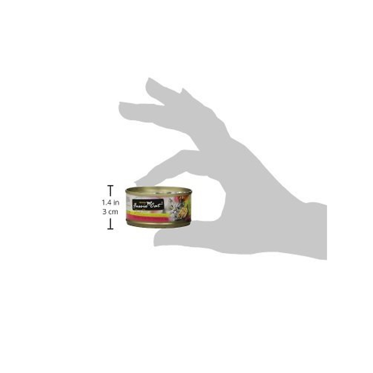 Fussie Cat Premium Grain-Free Canned Wet Food Variety Bundle - 2.8 Oz. - Tuna with Chicken, Tuna with Shrimp, Tuna with Oceanfish, Tuna with Salmon, Tuna with Mussels, and Tuna with Prawns (12 Pack)