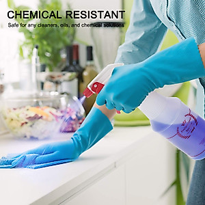 Plastic Spray Bottle 2 Pack, 32 Oz, All-Purpose Heavy Duty Spraying Bottles Leak Proof Mist Empty Water Sprayer for Cleaning Solution, Essential Oils, Hair, Planting, Pet with Adjustable Nozzle - Red