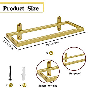 YALINKA 6Pcs Wine Racks Metal Wall Mounted, Hanging Wine Bottle Display Organizer Holder, Red Wine Rack for Beverages Liquor Bottles Storage Home Kitchen Bar Decor