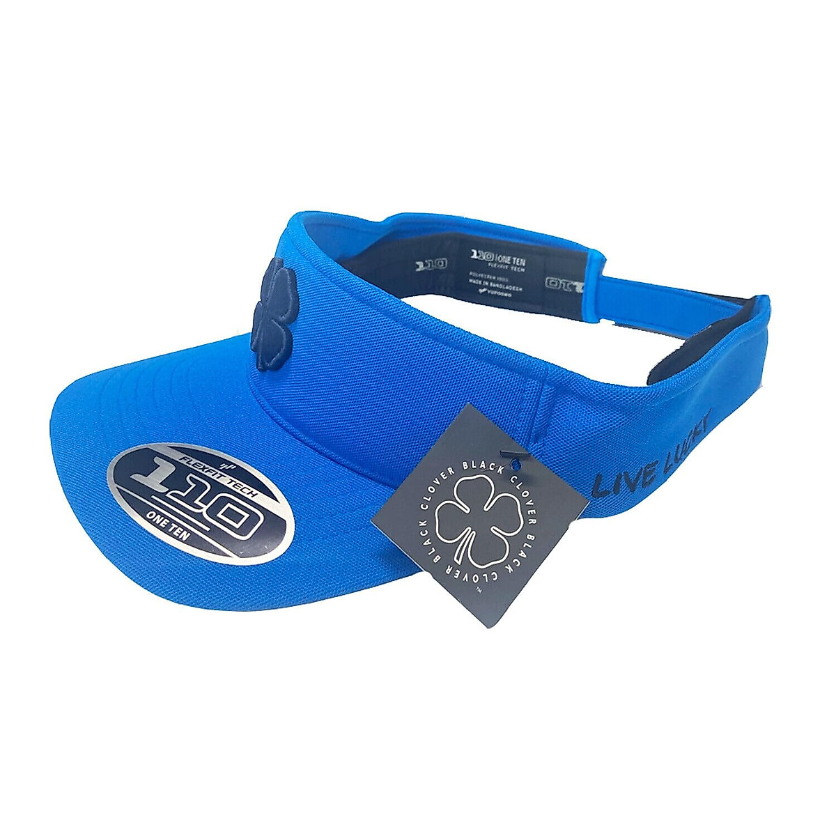 Black Clover New Live Lucky Premier Visor #8 Navy/Delirium Adjustable Visor/Hat