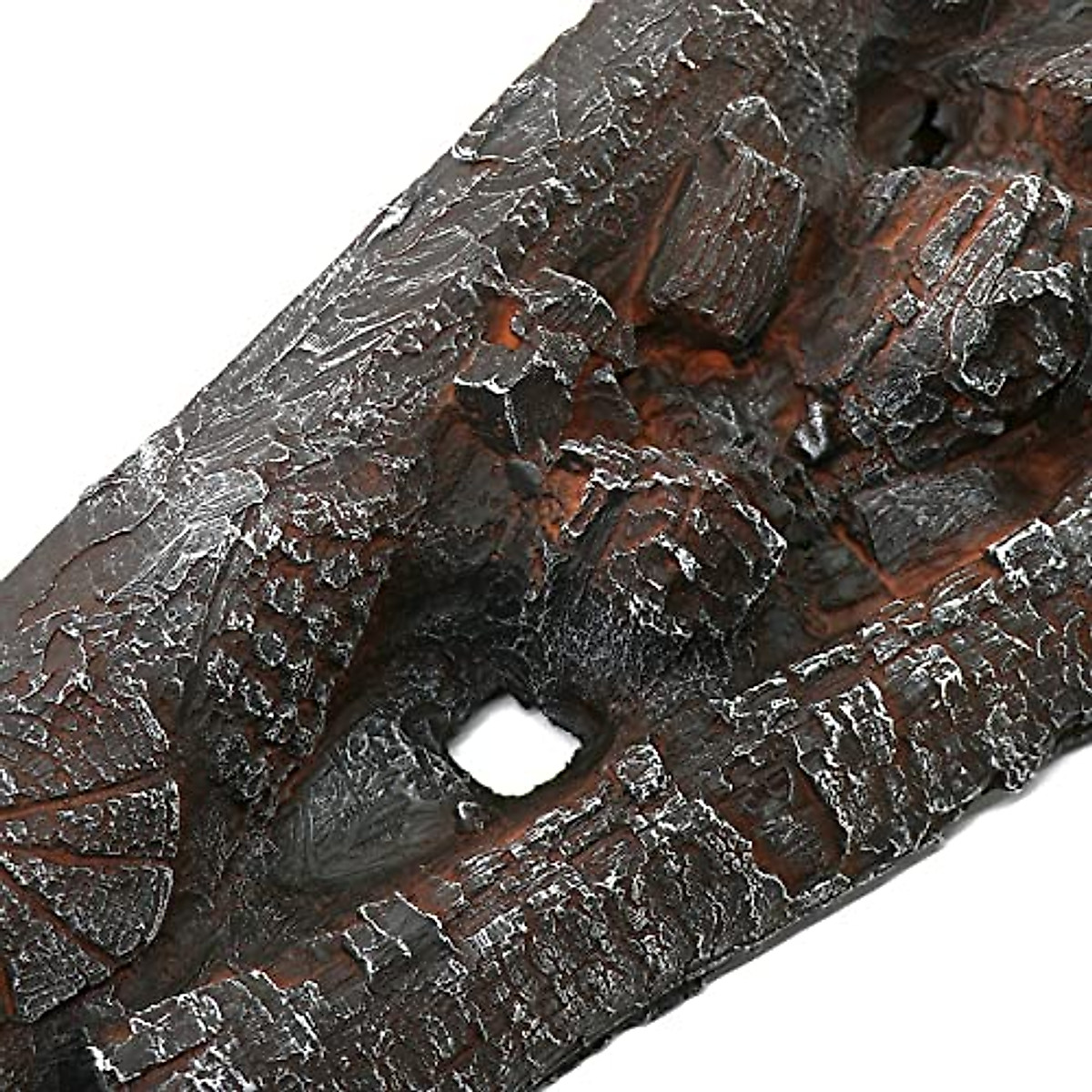 MOBUKJUU 110V-220V Electric Simulation Charcoal Fake Firewood Charcoal Fire Decoration Charcoal Flame Lamp Fireplace Firewood Props