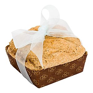 Restaurantware Panificio Premium 4 oz Kraft Square Baking Cup: Paper Baking Cups Perfect for Muffins, Cupcakes or Mini Snacks - Greaseproof, Rippled - Disposable and Recyclable - 100ct Box