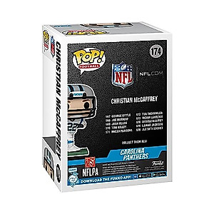 FUNKO POP! NFL: Panthers - C. McCaffrey (Away)