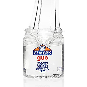 Elmer's Gue Premade Slime, Variety Pack, Includes Clear Slime, Scented Slime, Glitter Slime, 4 Count