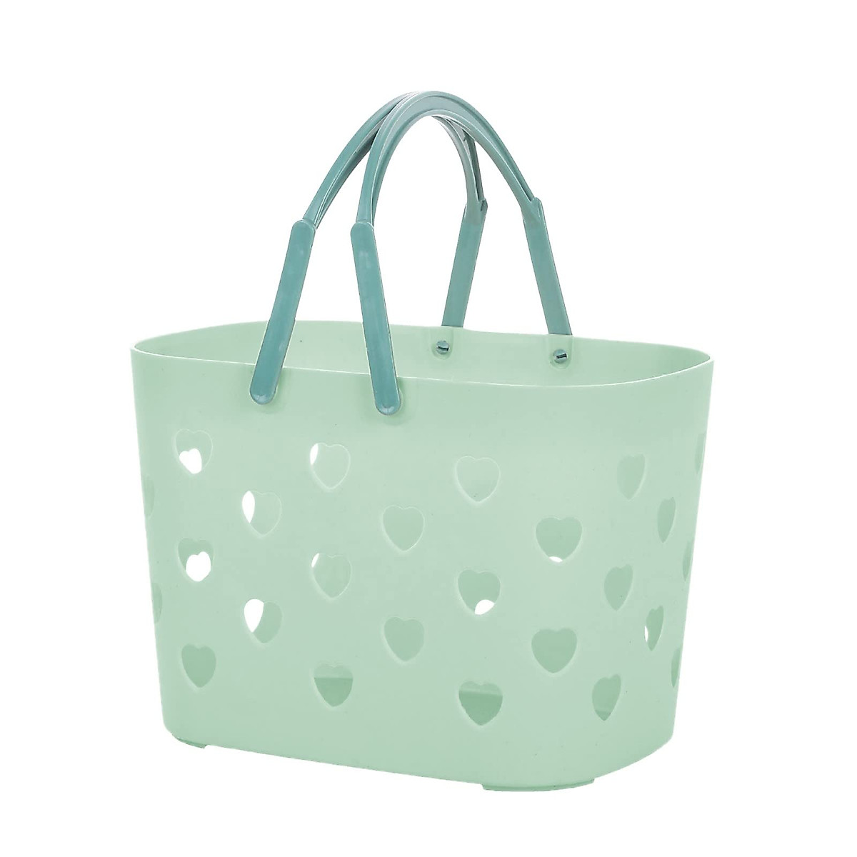 Berry Basket Portable Shower Caddy Tote Plastic Storage Basket With Handle Box Organizer For Bathroom Pantry Kitchen College Dorm Washable Tip Proof Durable Open Tote Bag Cut Vegetable Storage