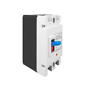 1PCS 2P DC 600V DC Solar Molded case Circuit Breaker MCCB Overload Protection Switch Solar photovoltaic Protector (Size : 150A)