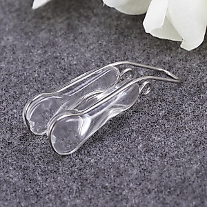 Lurrose Nose Shaper Lifter Clip Beauty Nose Up Lifting Silicone Rhinoplasty Nose Bridge Straightener Corrector Slimming Device for Women Ladies Transparent