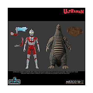 Mezco 5 Points Ultraman & Red King Deluxe Action Figure Boxed Set