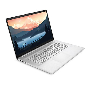 HP 2022 Newest 17z Laptop, 17.3" HD+ Touchscreen, AMD Ryzen 5 5625U, 32GB DDR4 RAM, 1TB PCIe SSD + 2TB HDD, Webcam, Fingerprint Reader, HDMI, Wi-Fi 6, Windows 11 Home, Silver