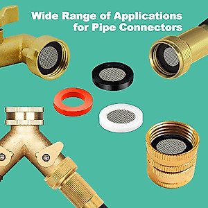 XBVV 32 Size 258 PC Faucet and Plumbing Rubber Washers Assortment Kit for Assorted Garden Hose Valve Spigot Adapter Splitter Outdoor Faucet Bibb Shower Hose Gasket Repair