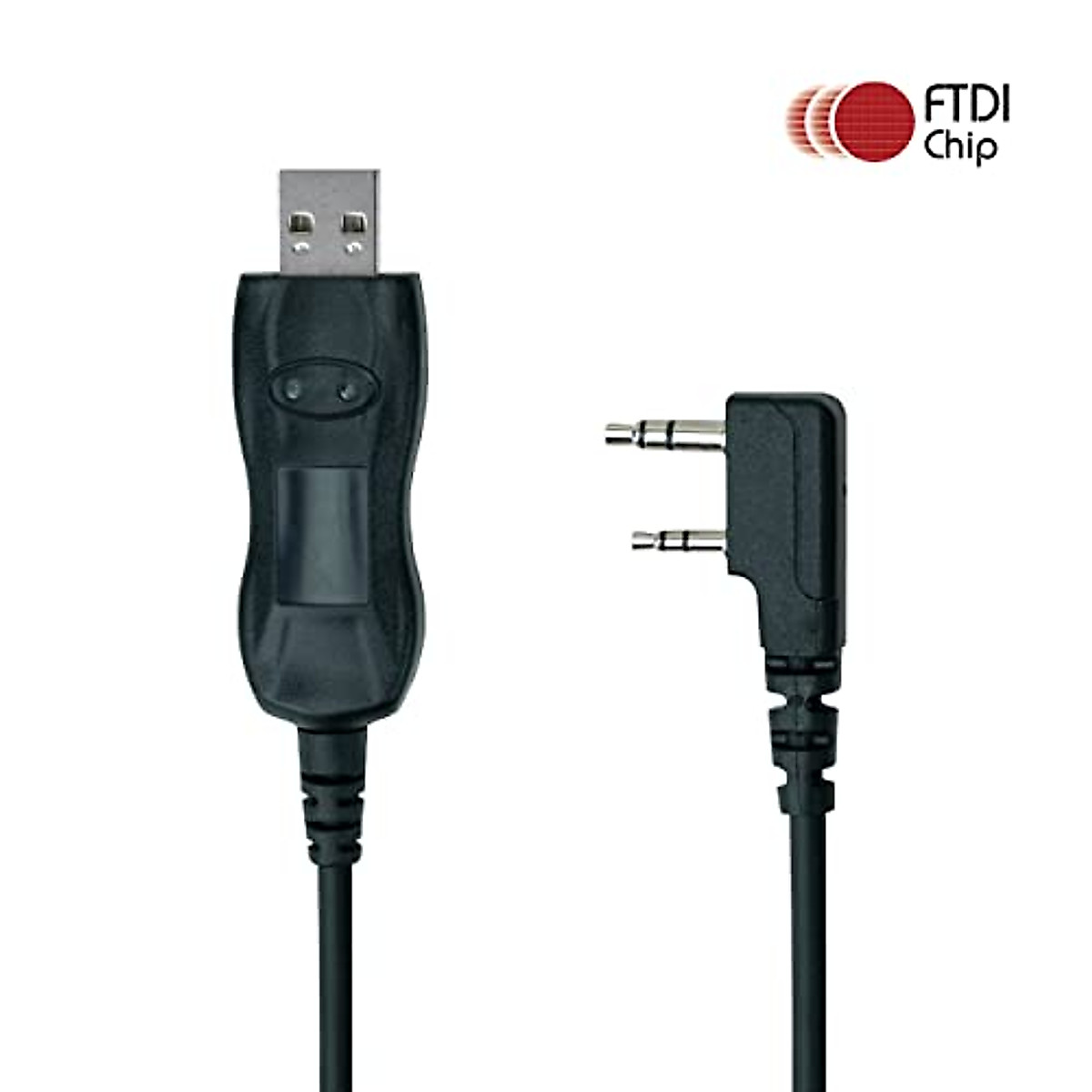 BTECH PC03 FTDI Genuine USB Programming Cable, BaoFeng UV-5R BF-F8HP UV-82HP BF-888S, and Kenwood Radios