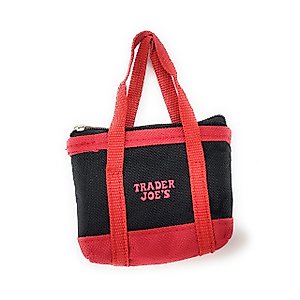 Trader Joes Reusable Grocery Bag and Micro Tote, 2 Bags in One, Washable Shopping, Small, Mighty, Compact and Convenient