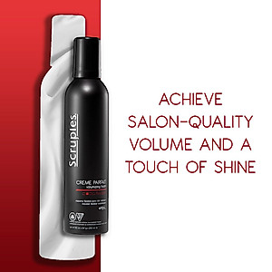 Scruples Creme Parfait Volumizing Foam - Rich & Weightless Styling Foam for Ultimate Smoothing Control, Hydration & Frizz-Free Hold - Alcohol-Free Hair Mousse for All Hair Types (Pack of 2)