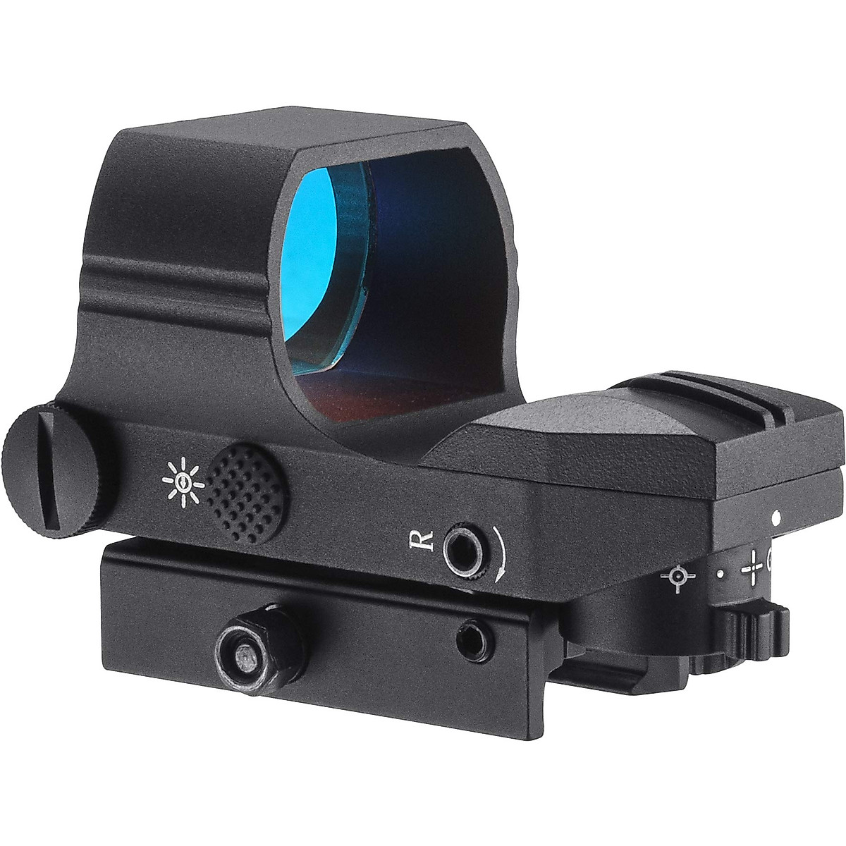 Barska AC13154 1x40 ION Red Dot Reflex Sight Multi Reticle with Mount, Black