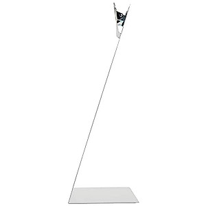 Saunders White Free Standing Clipboard - Fits 8.5 x 11 inch Letter Size Documents - Ideal for Home, Office, and Business Use (22525)