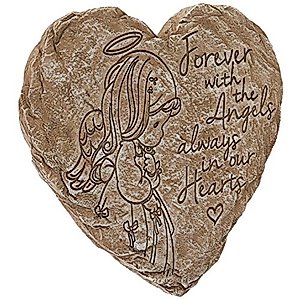 Precious Moments Angel Memorial Garden Stone