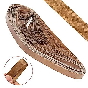 YJINGRUI 50pcs PTFE Belt for Sealing Machine Continous Band Sealer Sealing Tape (750mmx15mmx0.2mm)