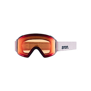 Anon M4S Cylindrical Goggles + Bonus Lens + MFI face mask, Frame: Warm Gray, Lens: Perceive Sunny Bronze (17% / S3), Spare Lens: Perceive Cloudy Burst (59% / S1)