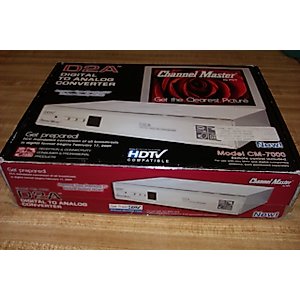 Channel Master CM-7000 Digital to Analog TV Converter Box with S-Video