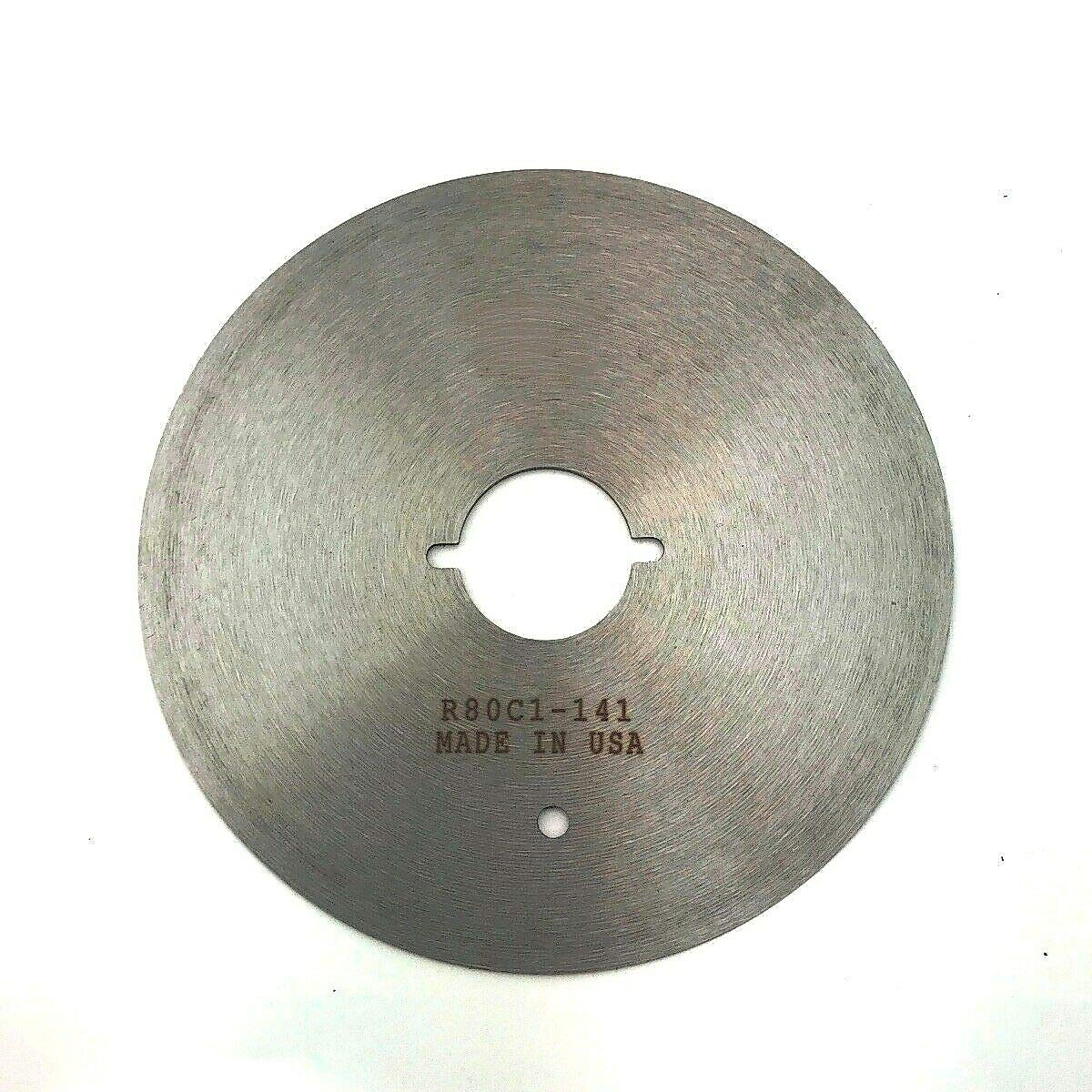 4" Round Knife #R80C1-141 for Eastman Cutter Falcon, Robin Cutting Machine