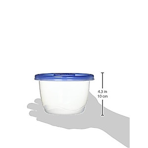 Glad Food Storage Containers - To Go Lunch Containers - 32 Ounce - 4 Containers