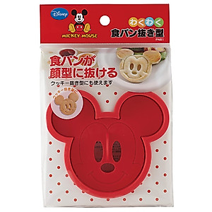 Skater PNB1 Wakuwaku Mickey Mouse Disney Bread Cutter