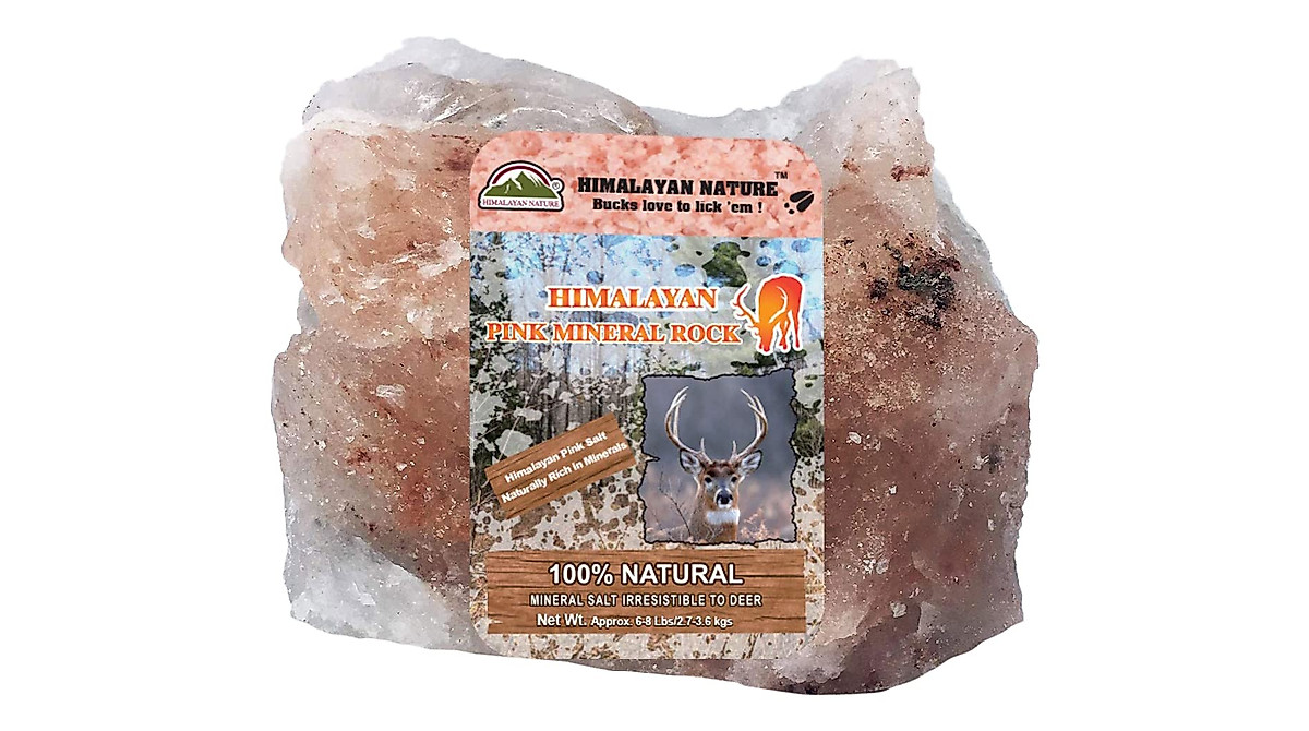 Himalayan Nature 5 lb Deer Lick Salt - 100% Natural