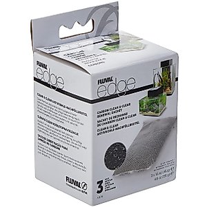 Fluval EDGE Carbon Clean & Clear Renewal Sachets - 3-Pack