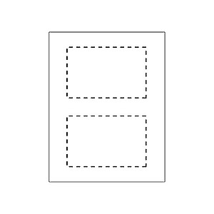 Avery Printable Postcards with Sure Feed Technology, 4” x 6”, White, 80 Blank Postcards for Laser Printers (05889)