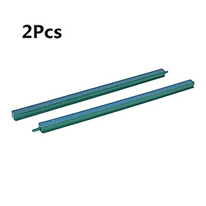XMHF Aquarium Air Stone Airstone Oxygen Diffuser 14 Inch 2pcs Green Blue