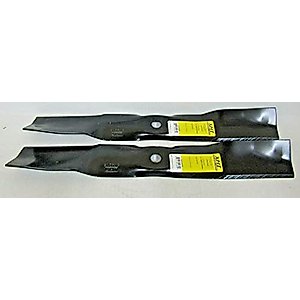 Earthtec 2 Predator Blades Compatible for John Deere M170642 X330 X350 X354 Z335M Z345M Z345R 42"